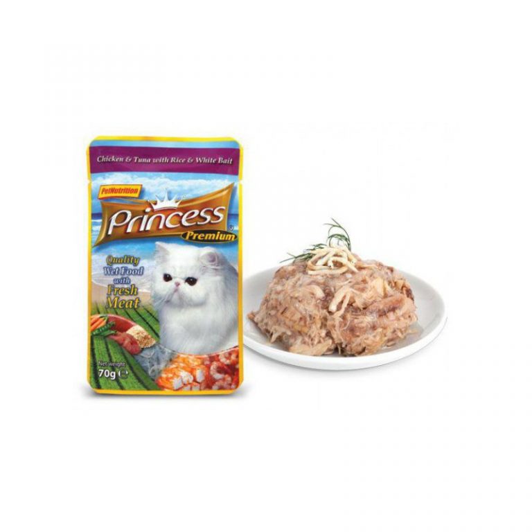 Princess Classic Chicken & Tuna With White Rice & White Bait - Skunju
